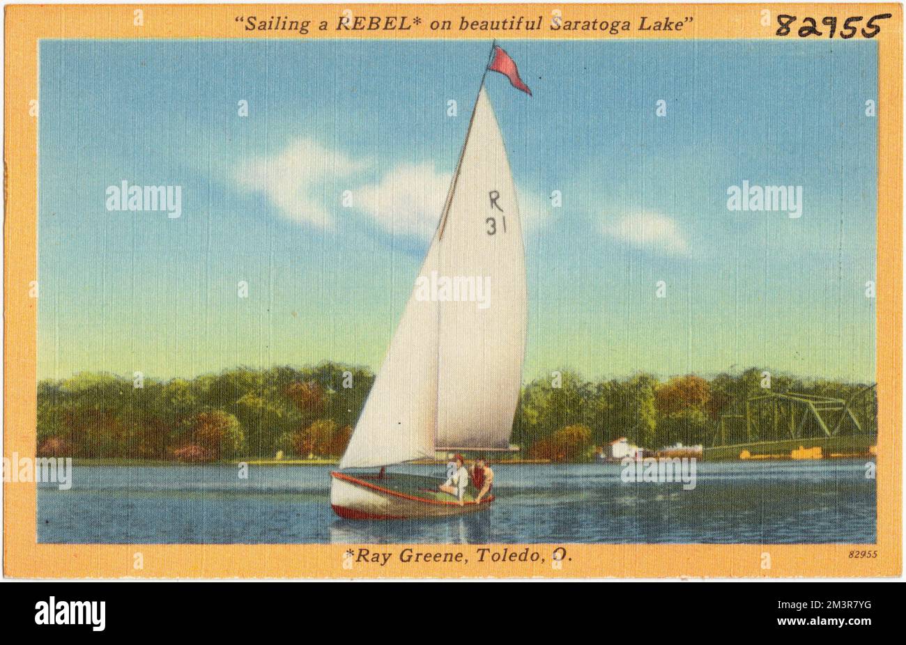 Sailing a Rebel on beautiful Saratoga Lake , Lakes & ponds, Boats ...