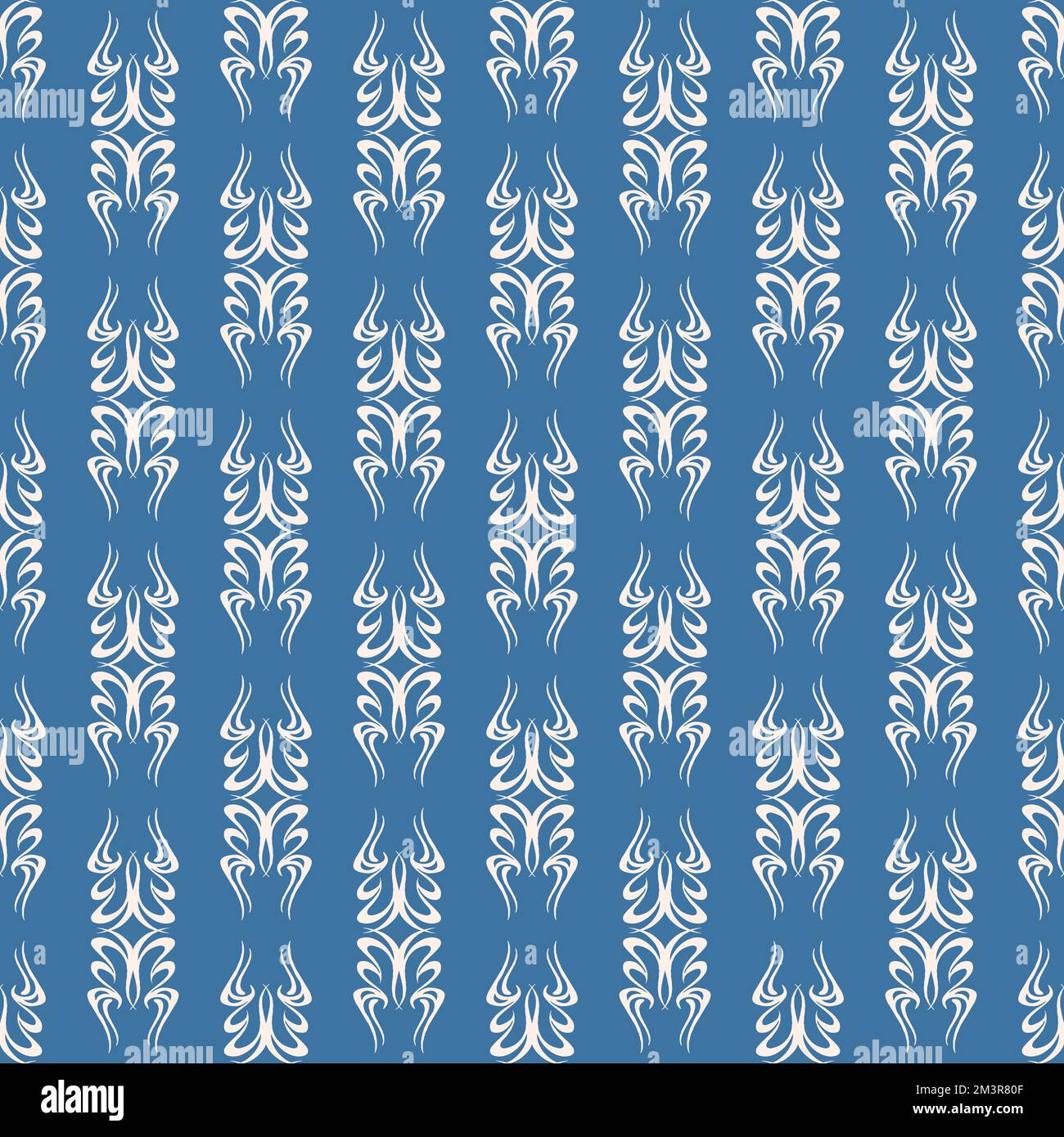 Seamless pattern in trendy blue color. Classic Blue Color of the Year ...