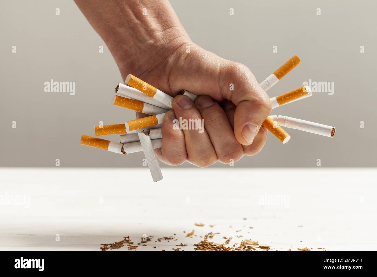 Cigarettes smoking habbit (1 Stock Photo - Alamy