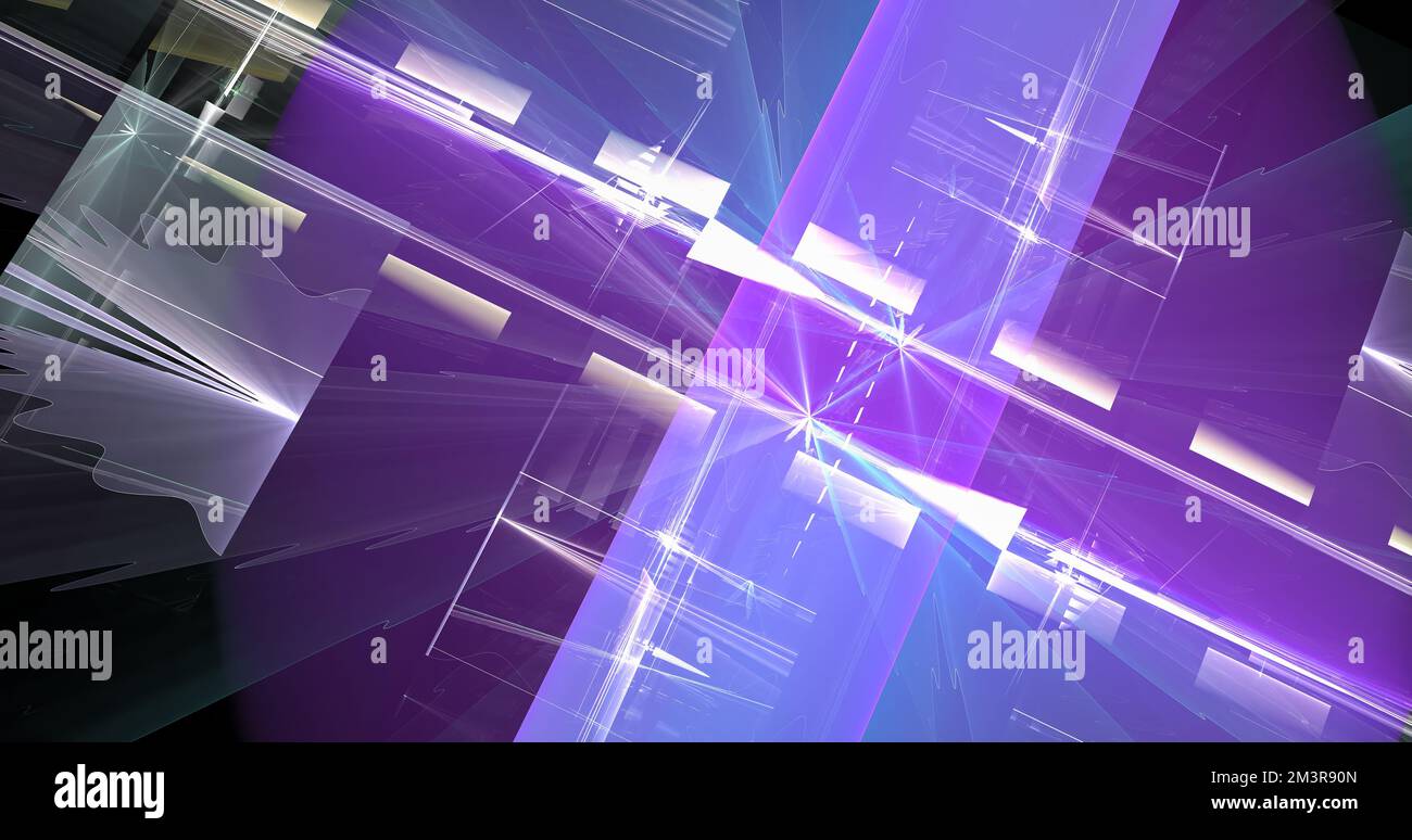 Three-dimensional 3D fractal texture. Computer generated abstract ...