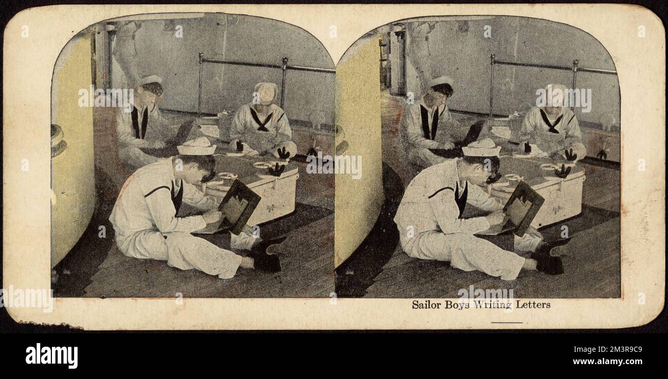 Sailor boys writing letters , Sailors, Military personnel, Military ...