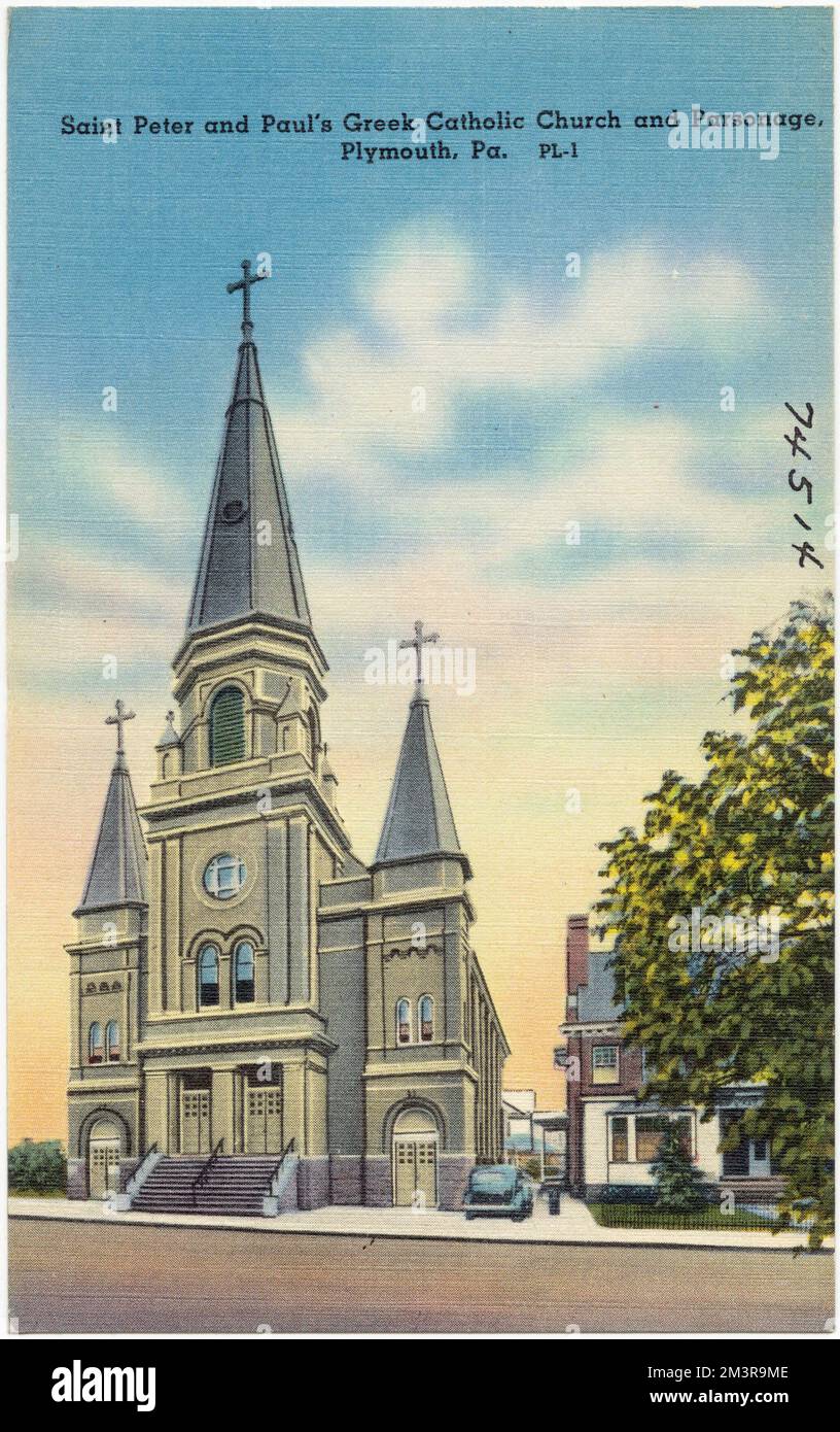 Saint Peter and Paul's Greek Catholic Church and Parsonage, Plymouth ...