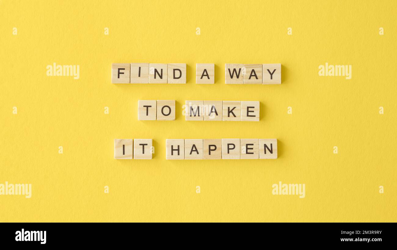 Motivational text yellow background, Resolution and high quality ...