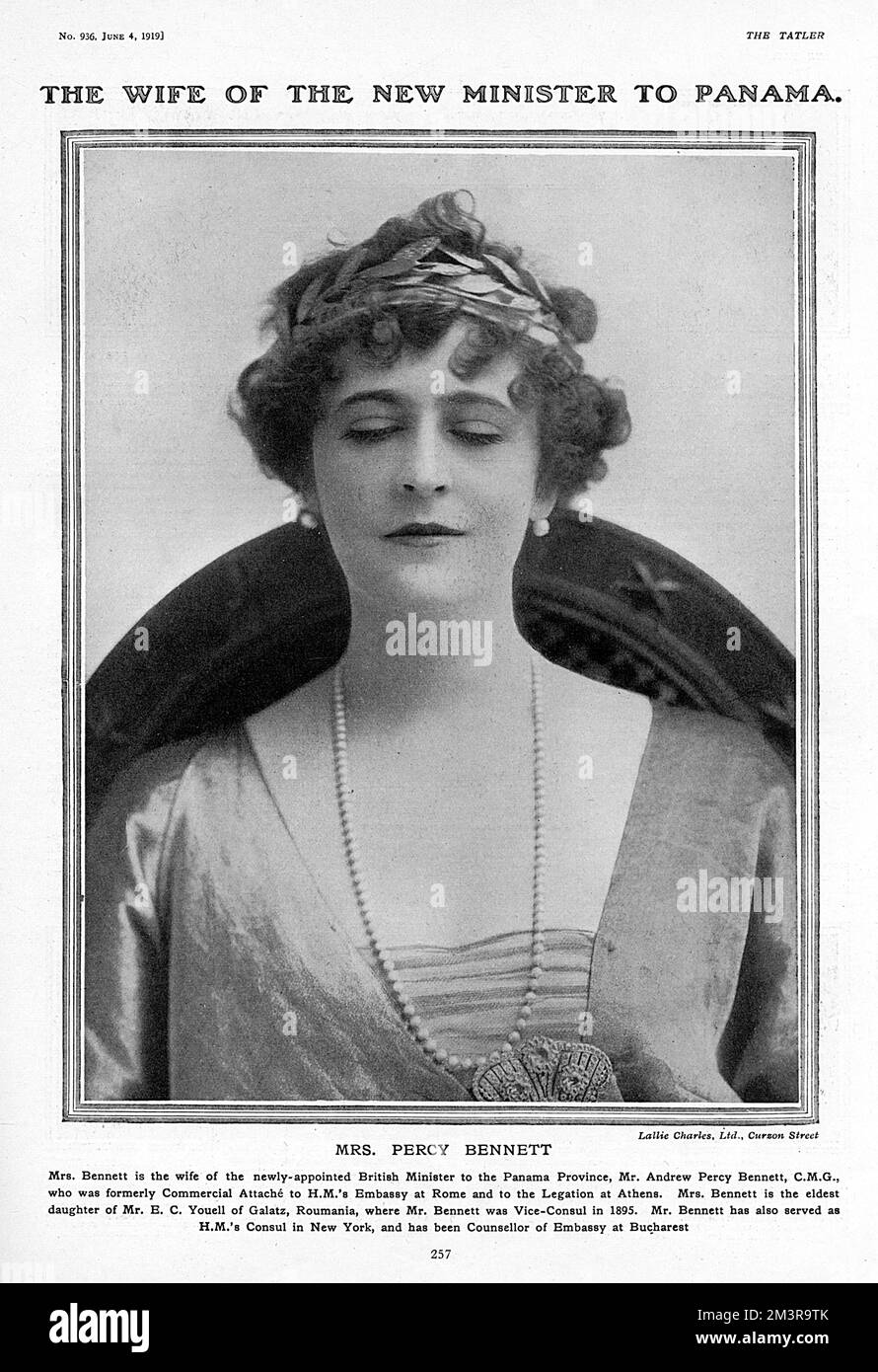 With his wife winifred hi-res stock photography and images - Alamy