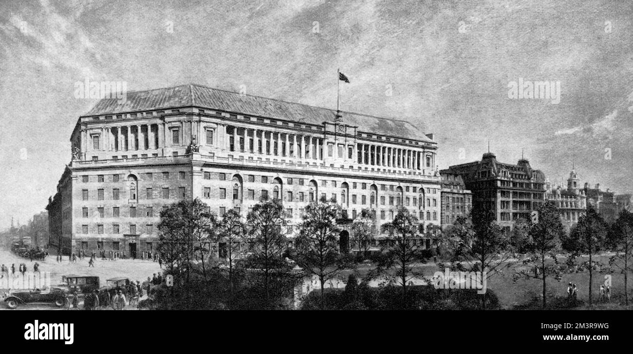 Imperial Chemical House, Millbank, London - the headquarters of ...