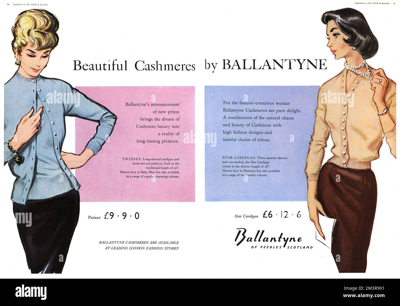 1950s advertisement women hi-res stock photography and images - Alamy