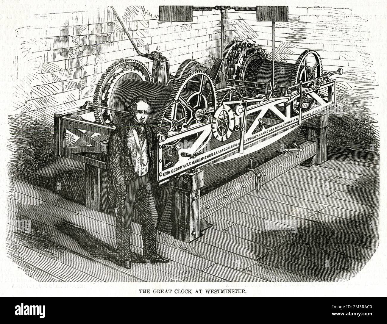 In 1851, Edmund Beckett Denison designed the mechanism for the clock of ...