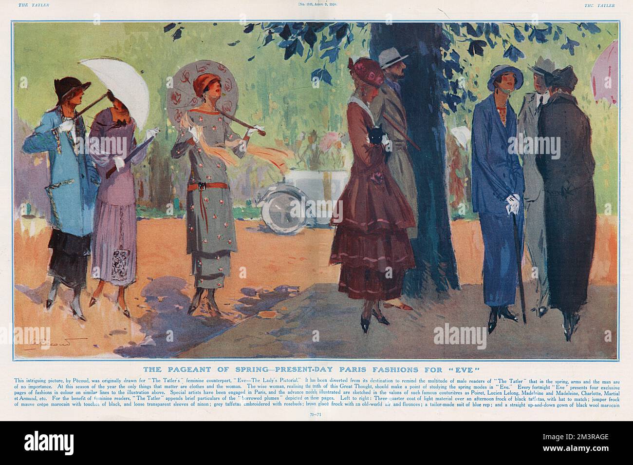 1920s illustration spring hi-res stock photography and images - Alamy