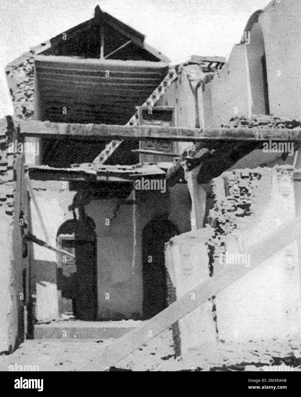 Aftermath of the Bihar and Nepal Earthquake 1934 Stock Photo - Alamy