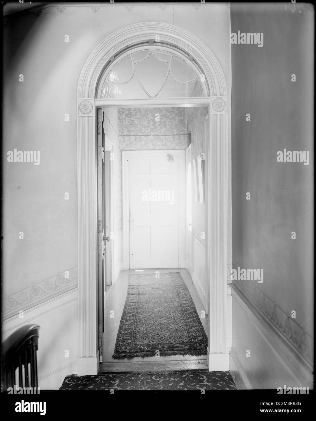 Salem, 13 Washington Square, doorway upper hall, John Andrew house ...