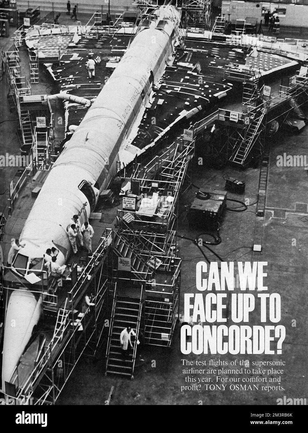 Concorde under construction Stock Photo - Alamy