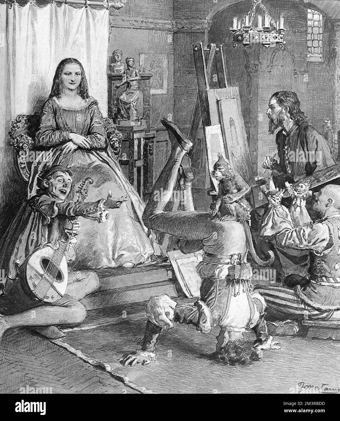 Smile painting smile Black and White Stock Photos & Images - Alamy