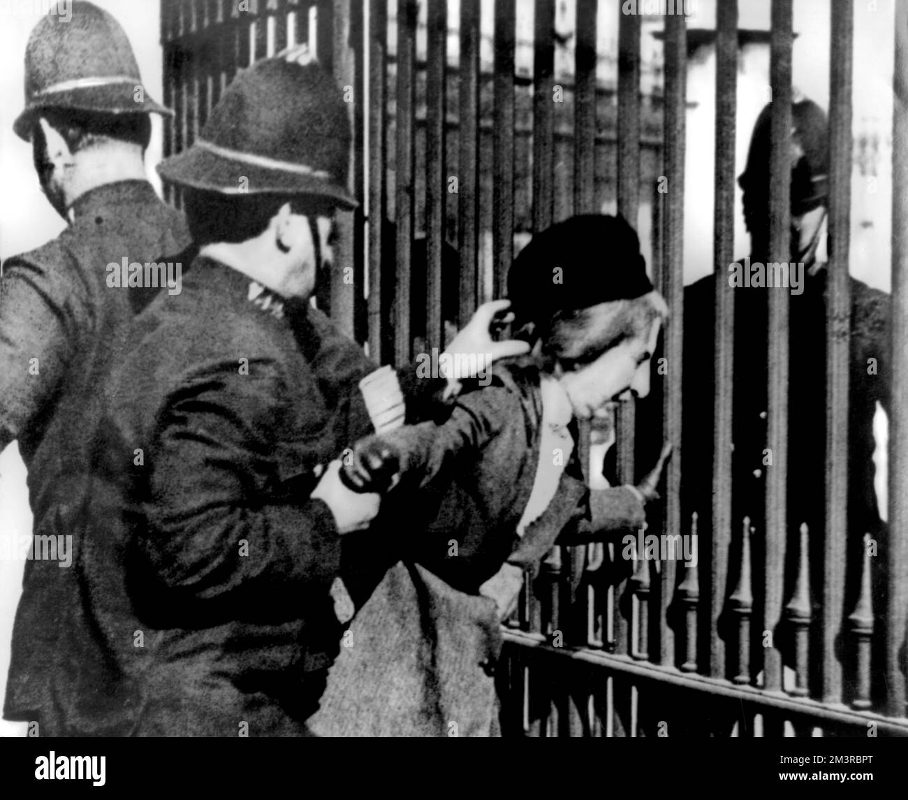 Suffragette at Buckingham Palace Stock Photo - Alamy