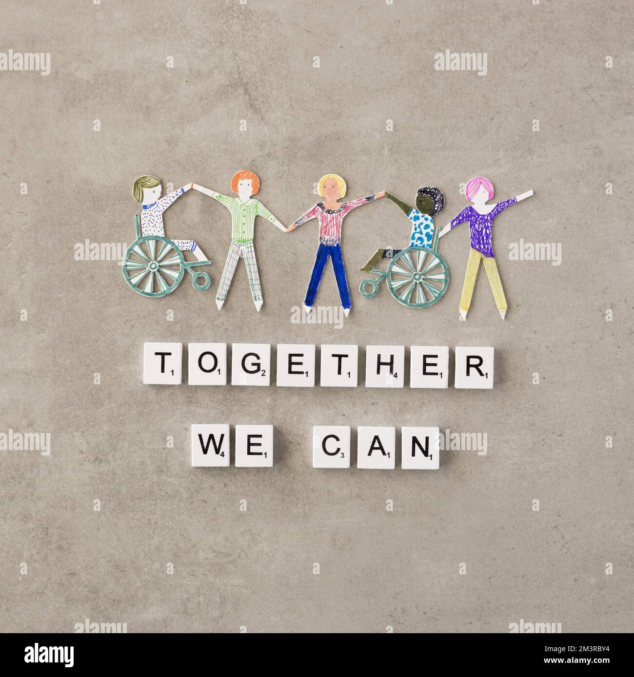 Together we can help concept. Resolution and high quality beautiful ...