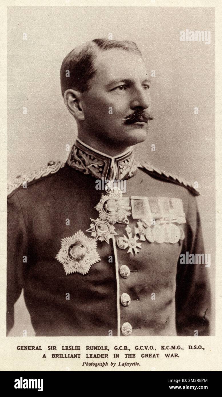 General leslie rundle hi-res stock photography and images - Alamy