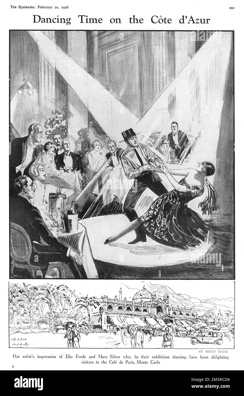 Cafe dancing Cut Out Stock Images & Pictures - Alamy