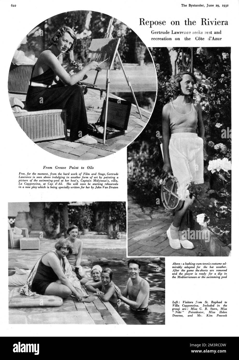 Villa pool Black and White Stock Photos & Images - Alamy