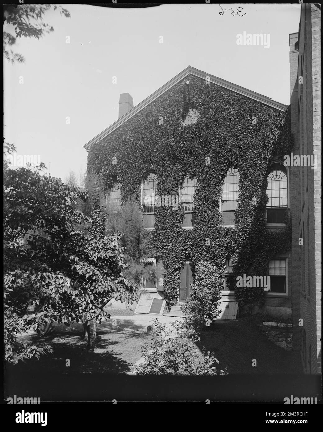 Salem, 161 Essex Street, Peabody Museum, East India Hall, rear view ...