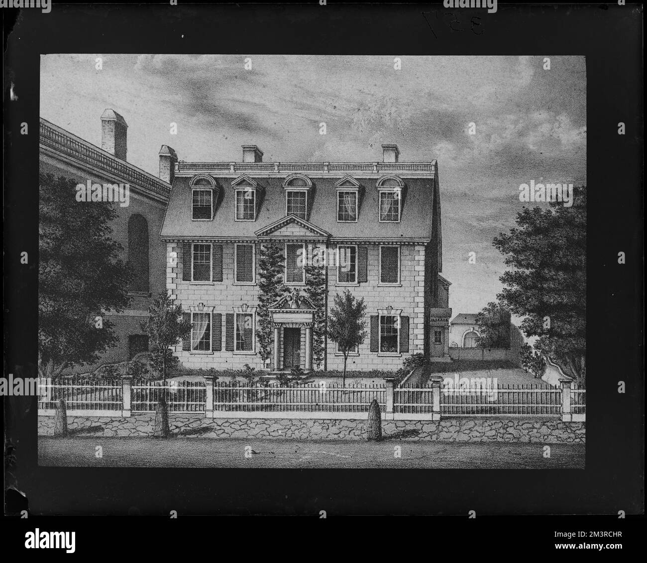 Pickman house Black and White Stock Photos & Images - Alamy