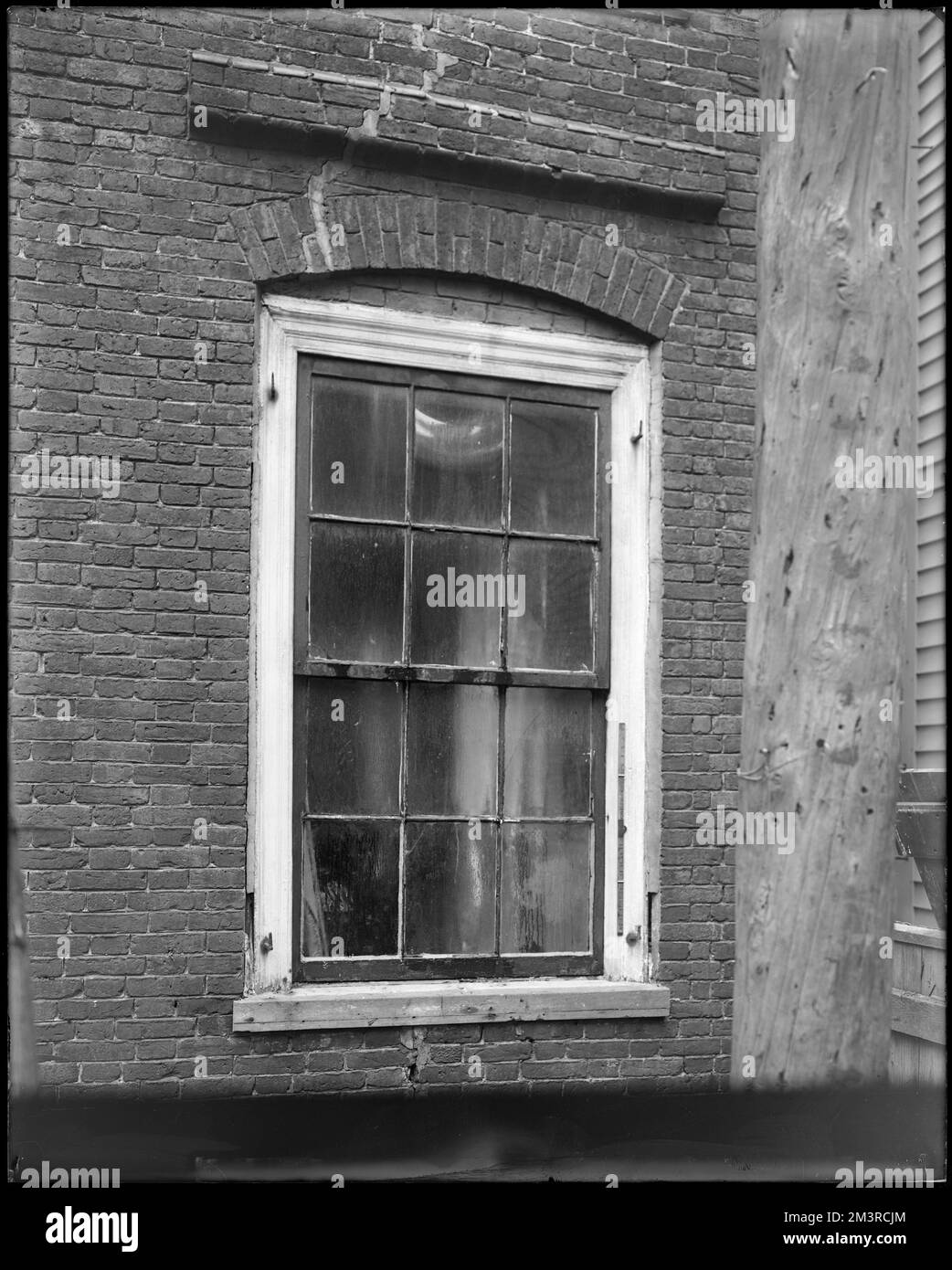 Salem, 168 Derby Street, exterior detail, window, Richard Derby house ...