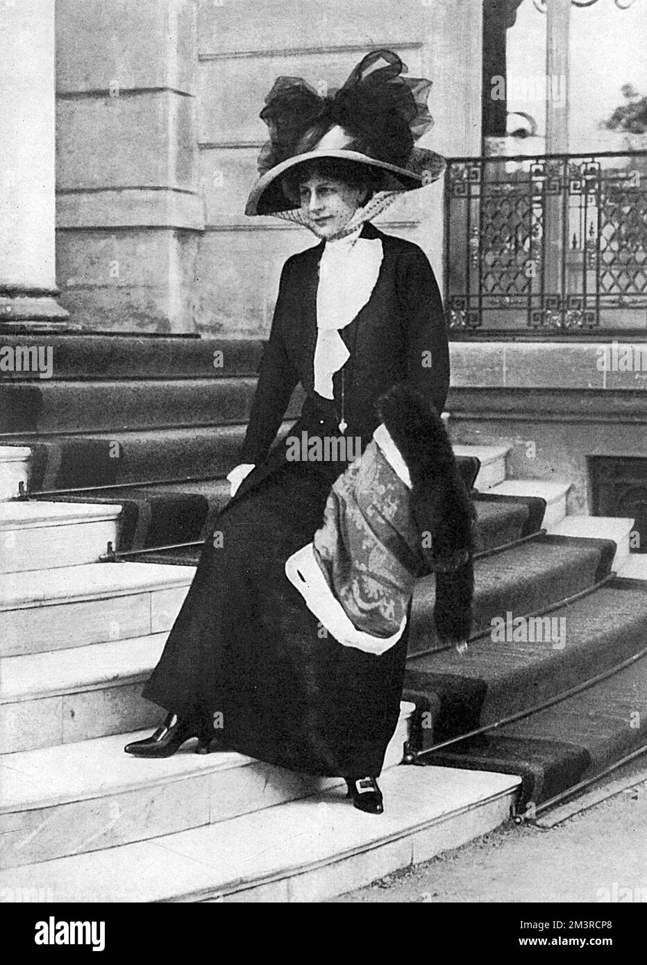 Madame Edvina, opera singer at Monte Carlo Stock Photo - Alamy