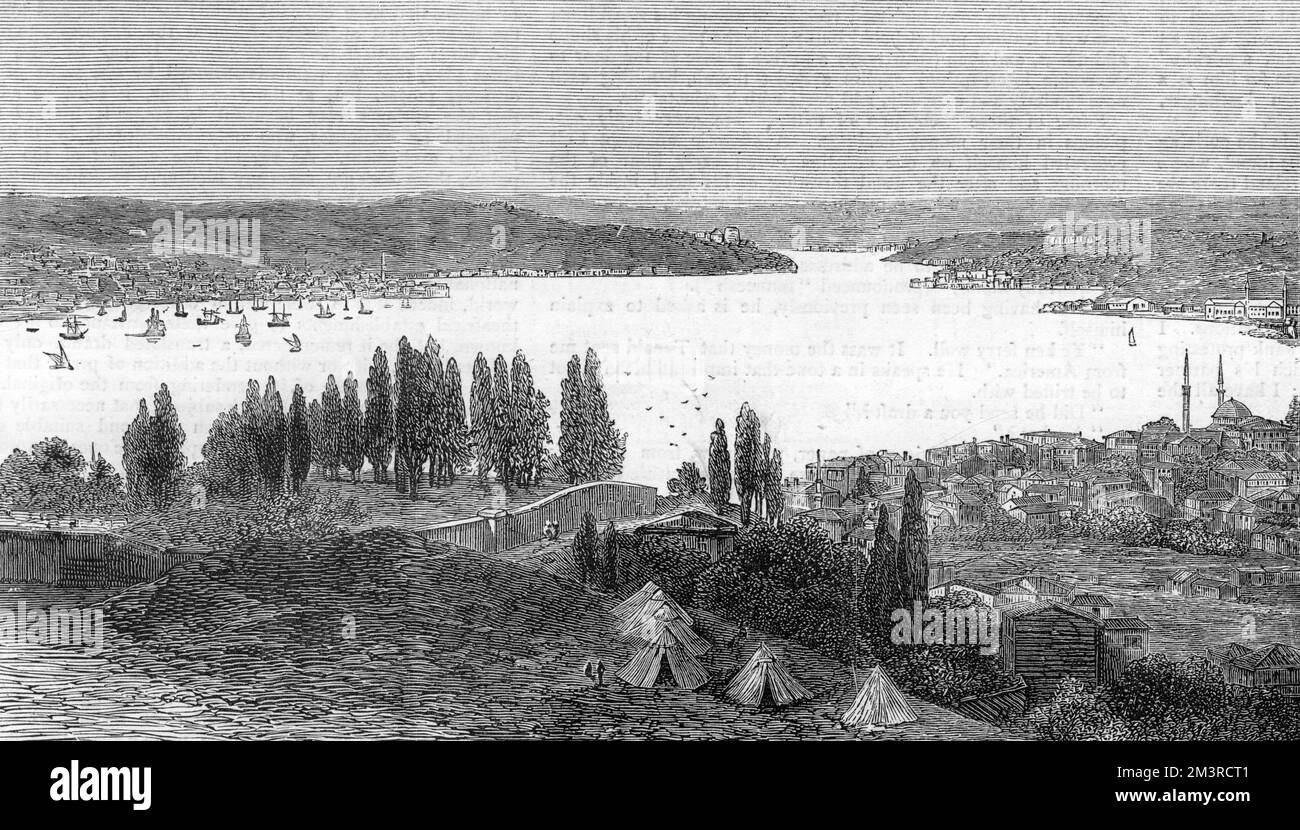 View of istanbul Black and White Stock Photos & Images - Alamy