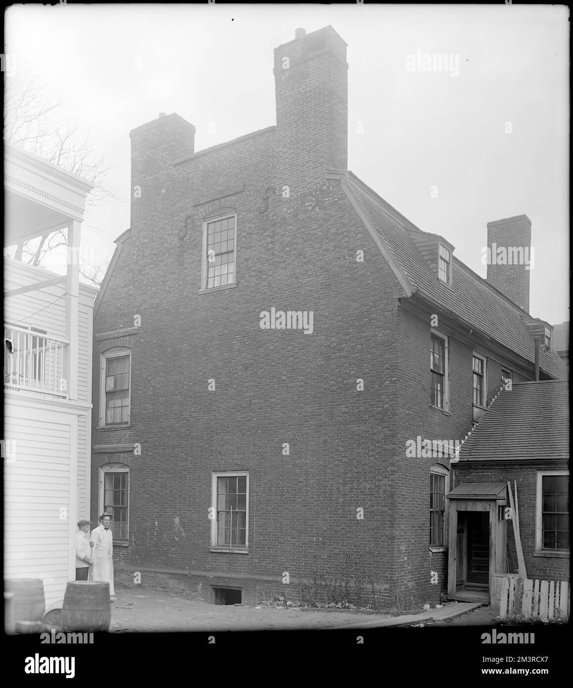 Salem, 168 Derby Street, Richard Derby house, eastern end , Houses ...