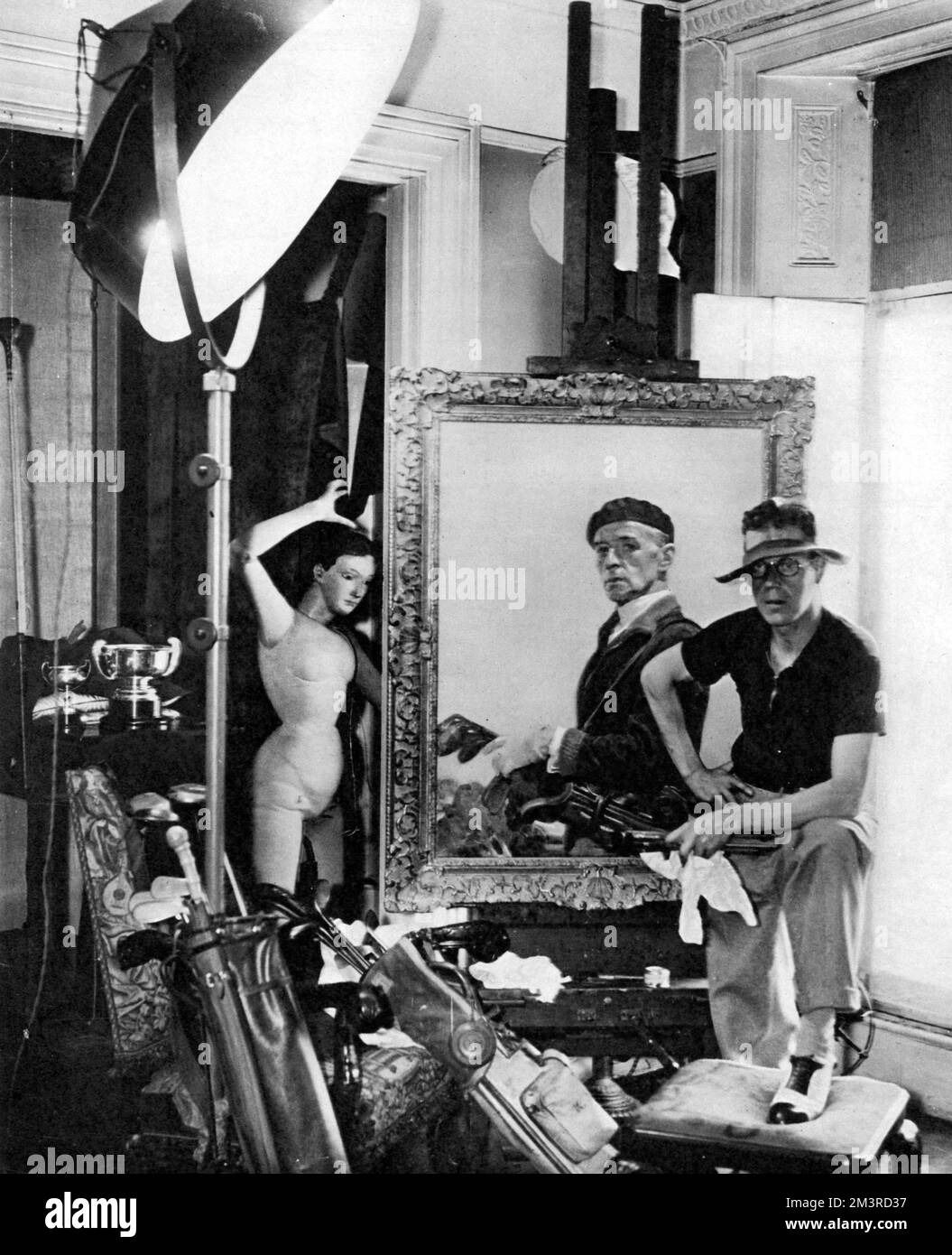 Finished painting Black and White Stock Photos & Images - Alamy