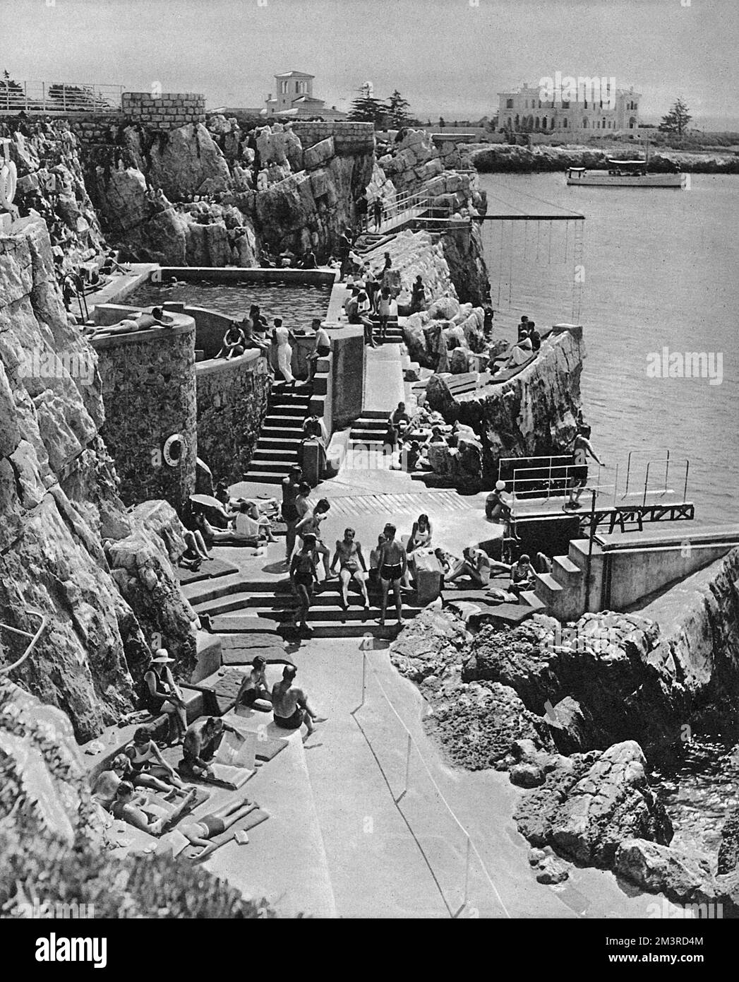 A view of Eden Roc on the French Riviera Stock Photo - Alamy