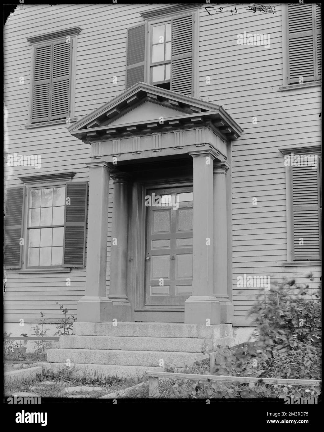 Salem, 188 Derby Street, exterior detail, Simon Forrester house ...