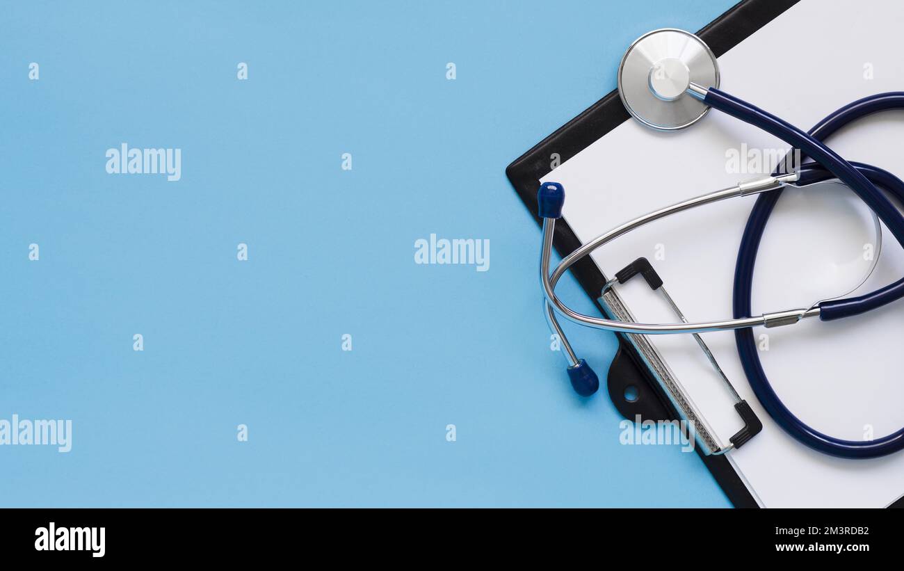 Top view frame with stethoscope. Resolution and high quality beautiful ...