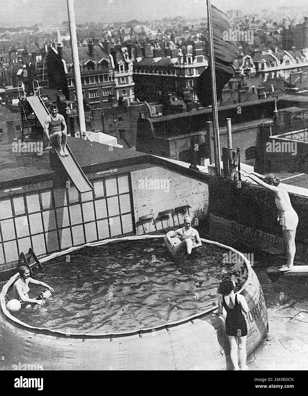 Outdoor bathing Black and White Stock Photos & Images - Alamy