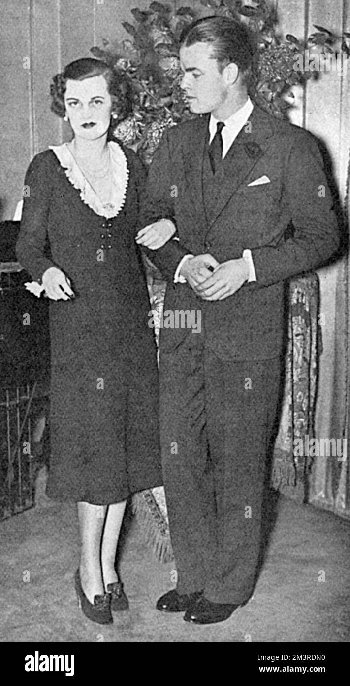 Mr Charles Sweeney and Miss Margaret Whigham Stock Photo - Alamy