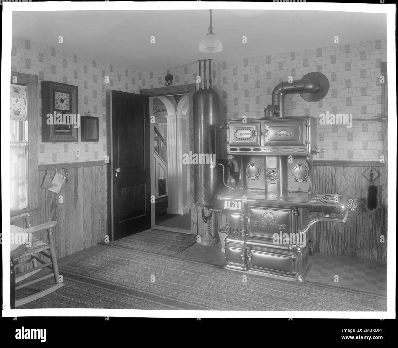 Salem, 2 Cedar Street, George A. Morrill house, kitchen , Houses ...