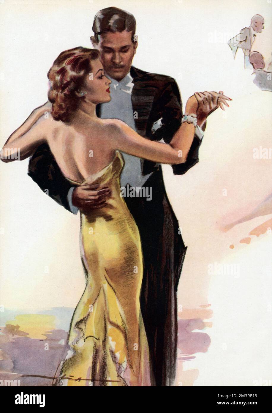 1950s couple dancing hi-res stock photography and images - Alamy