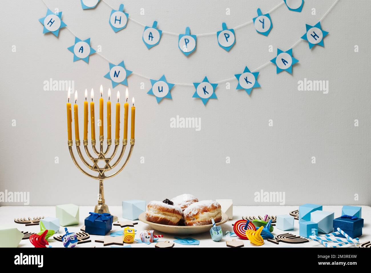 Traditional jewish candleholder table. Resolution and high quality ...