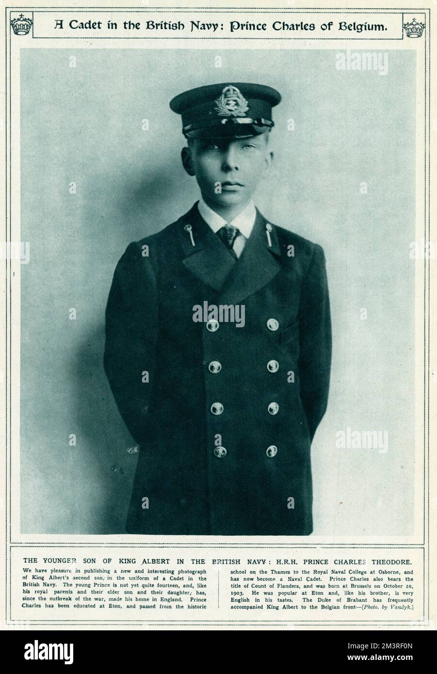 Prince Charles, Count of Flanders, Prince of Belgium (1903 1983 ...