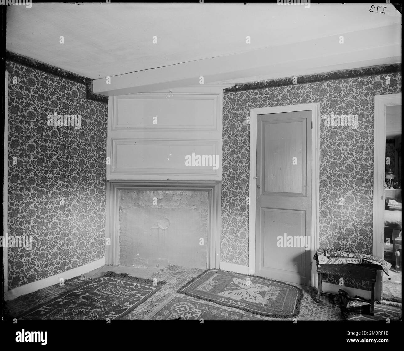 Salem, 27 Union Street, interior, Hawthorne birth room , Houses ...