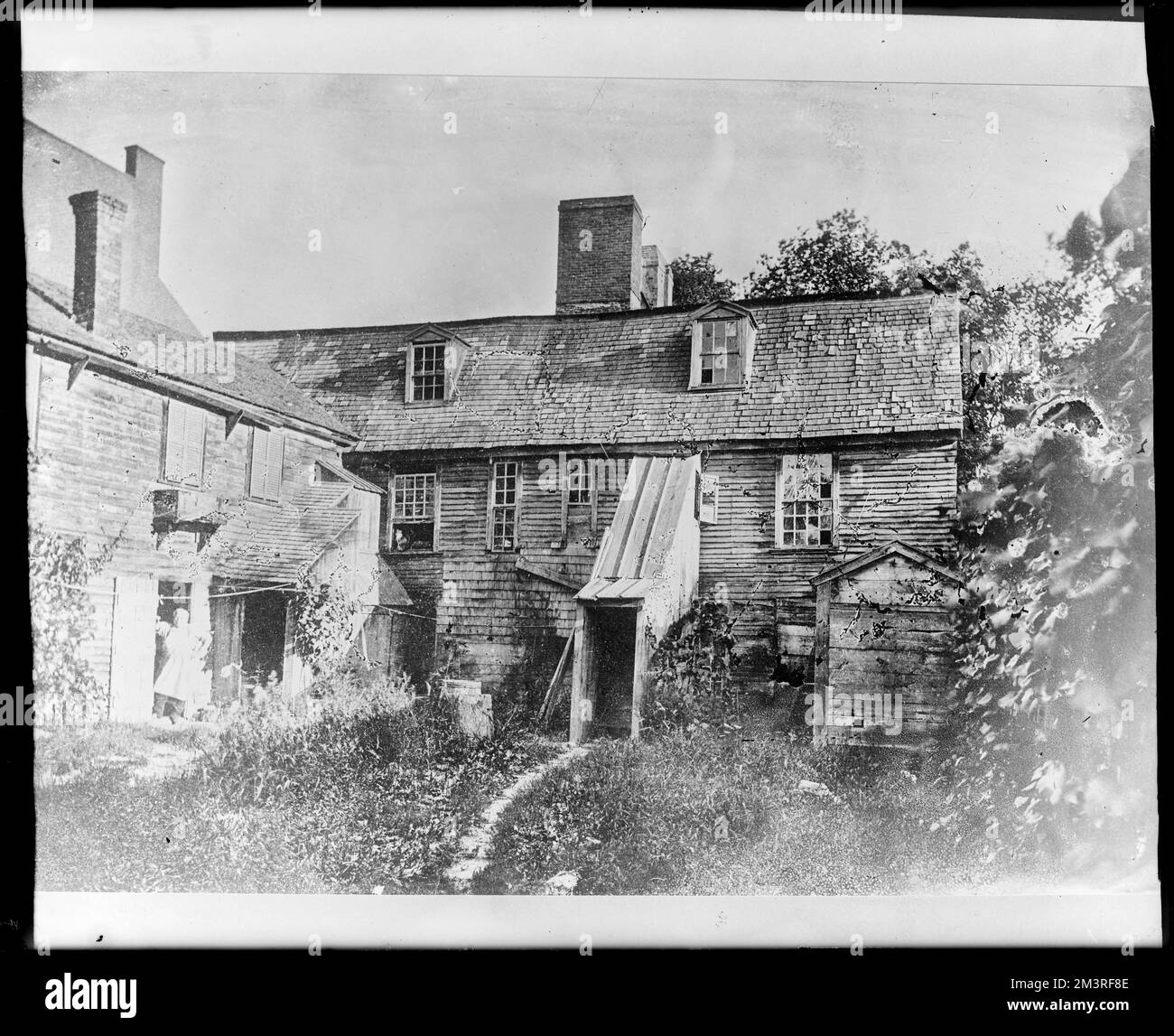 Salem, 310 Essex Street, Jonathan Corwin or 'Witch house,' rear ...