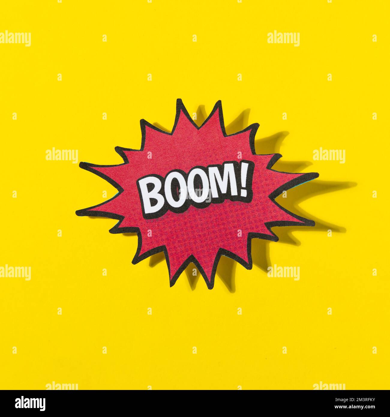Word boom retro comic speech bubble yellow background 1. Resolution and ...