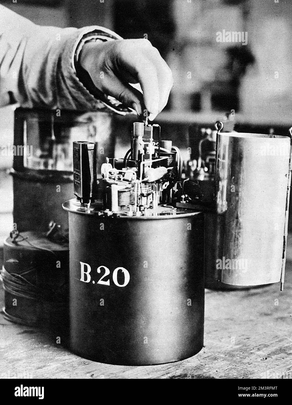 WW2 weather balloons supplying data to the Allies, 1940 Stock Photo - Alamy