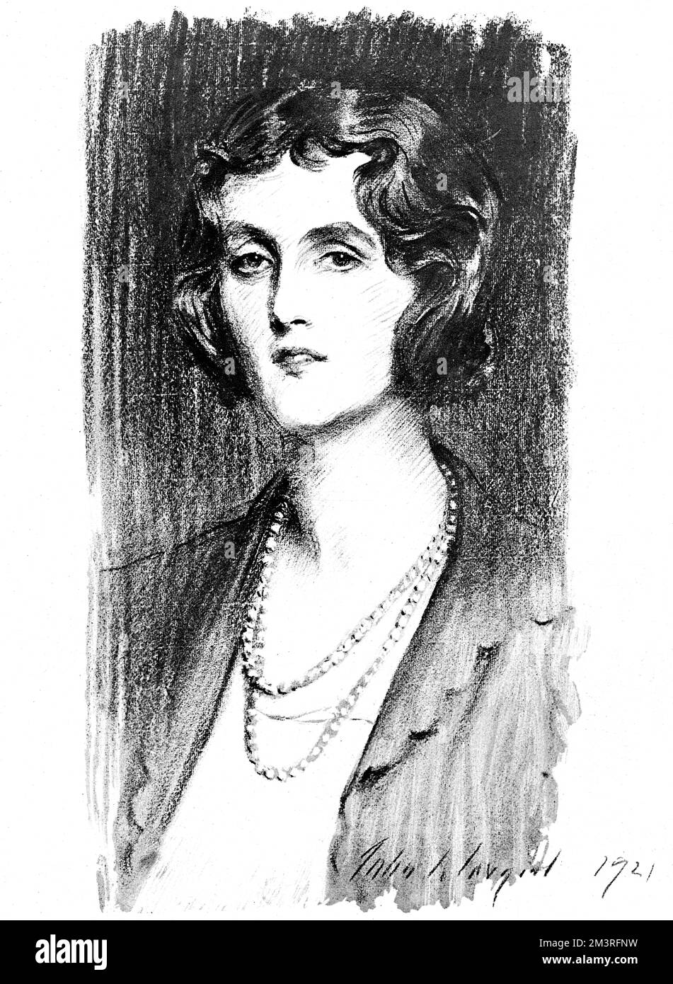 Lady Cynthia Mosley by John Singer Sargent Stock Photo - Alamy