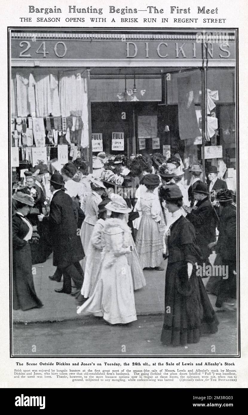 Dickins jones regent street london hi-res stock photography and images ...