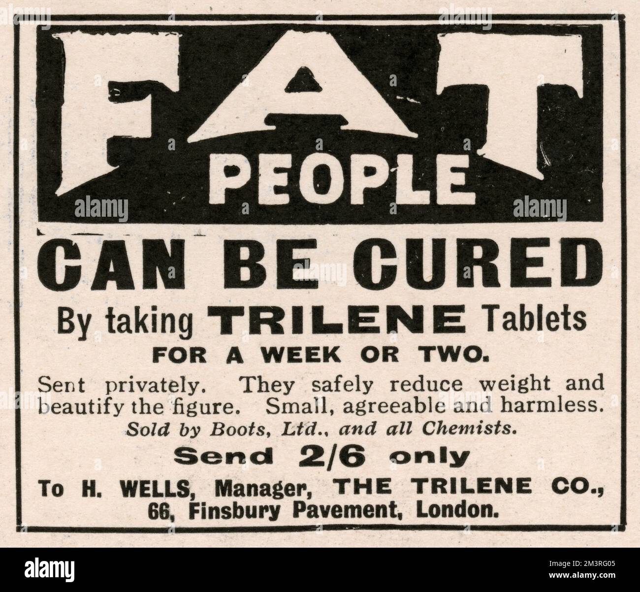 Weight loss advert hi-res stock photography and images - Alamy