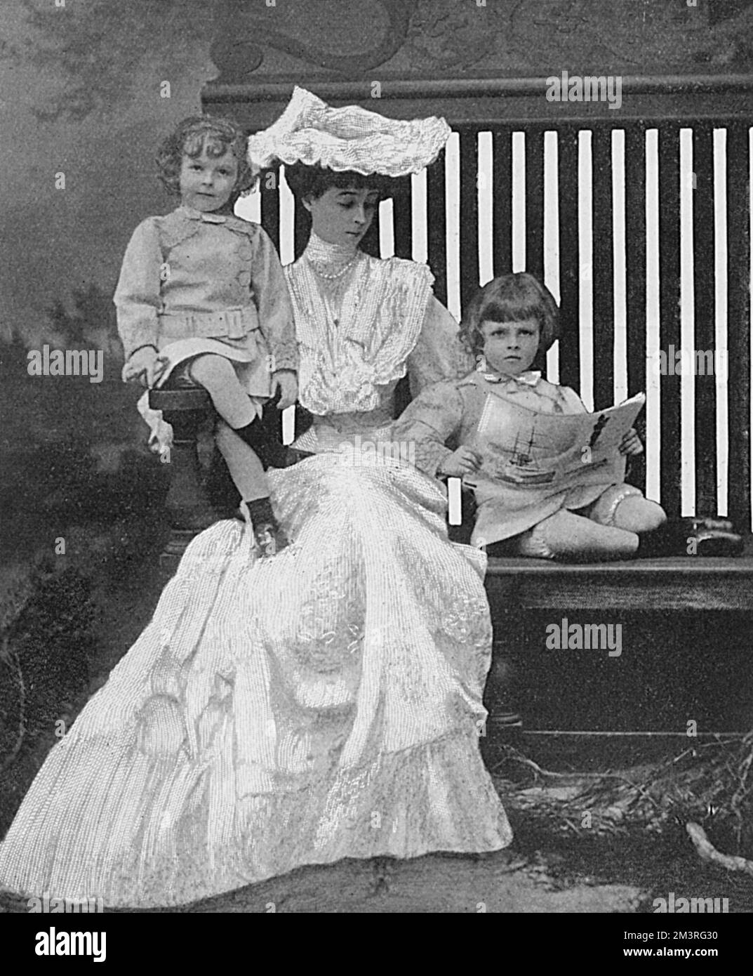 Portrait of Consuelo Vanderbilt (1877 - 1964), American heiress and ...