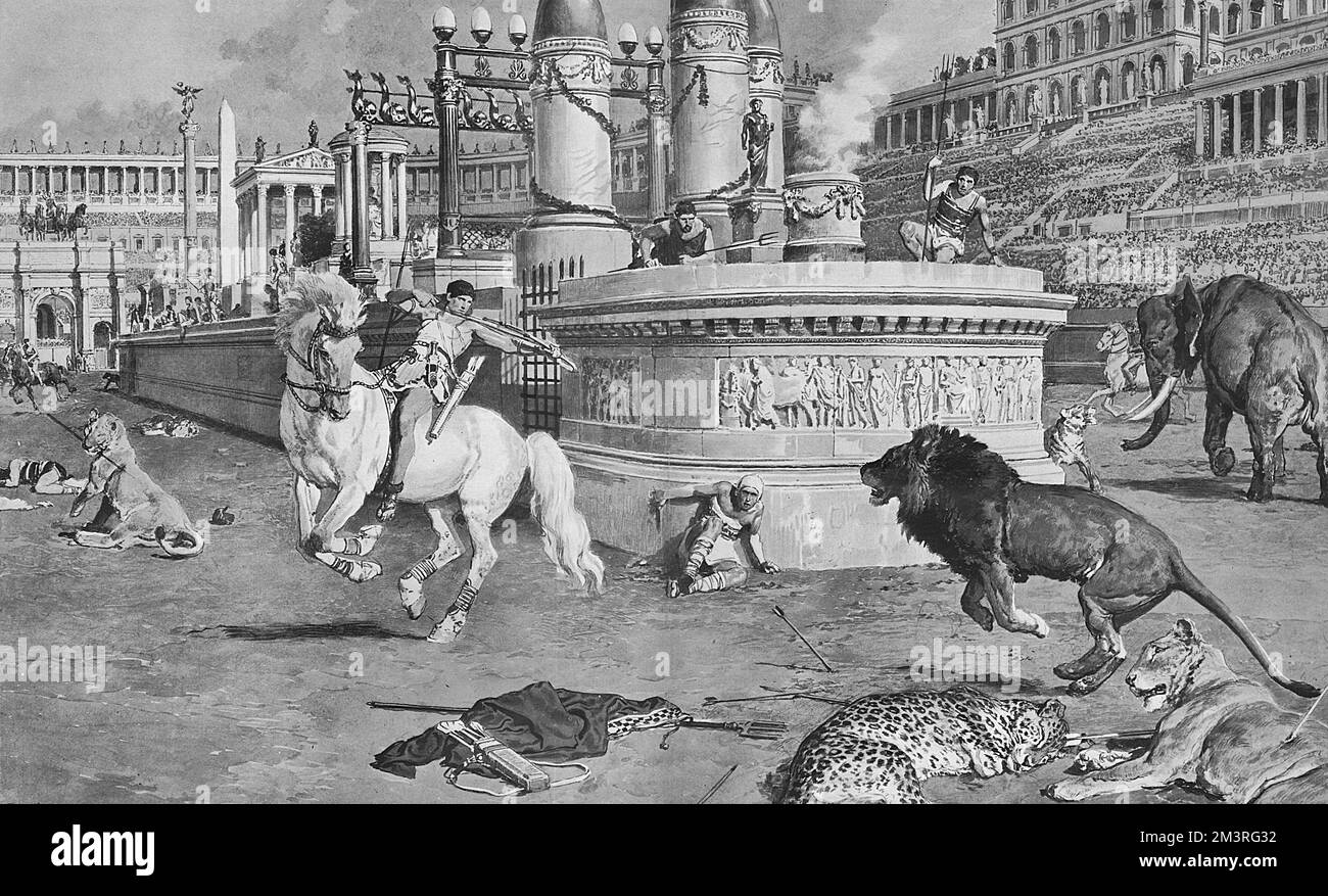 Reconstruction of fourth century rome hi-res stock photography and ...