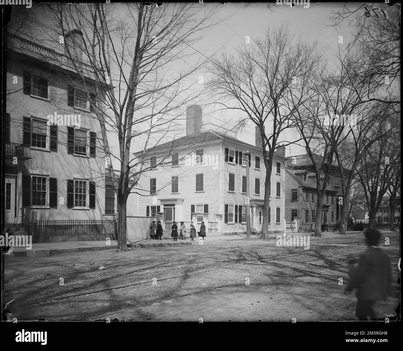 Salem, 376 Essex Street, Aaron Waite house, 1789-1790 , Houses, Street ...