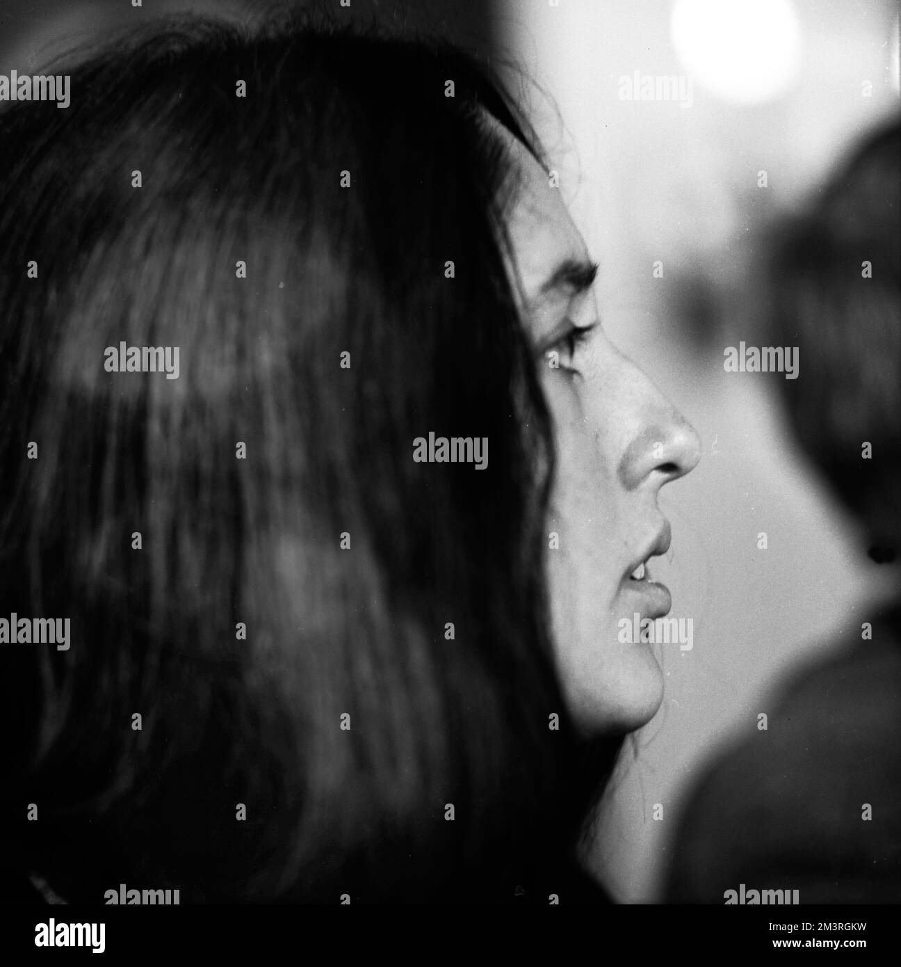 The presence and performance of US singer Joan Baez, here at the Easter ...