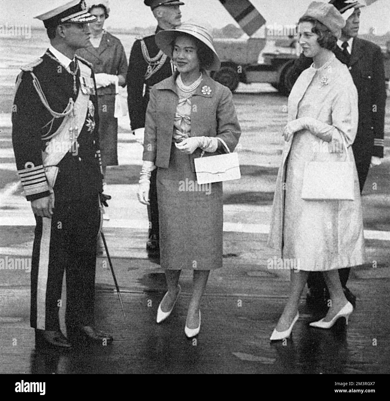 King thailand 1960 Black and White Stock Photos & Images - Alamy