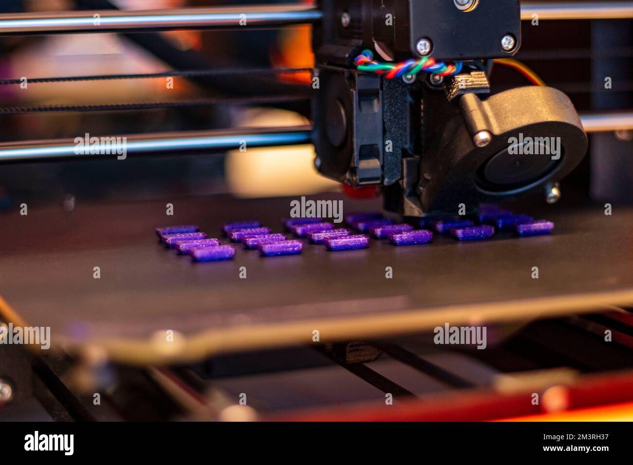 3D printer, printing of plastic parts, production Stock Photo - Alamy